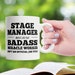 Stage Manager Gift Stage Manager Mug Stage Manager Coffee - Etsy