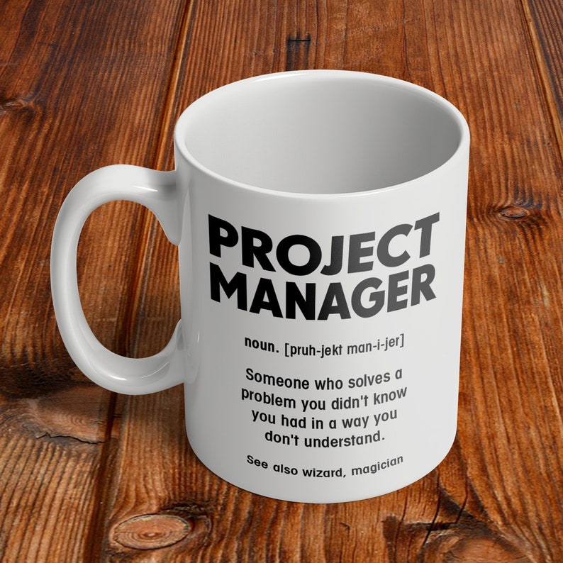 Project Manager Gift Project Manager Mug Project Manager | Etsy