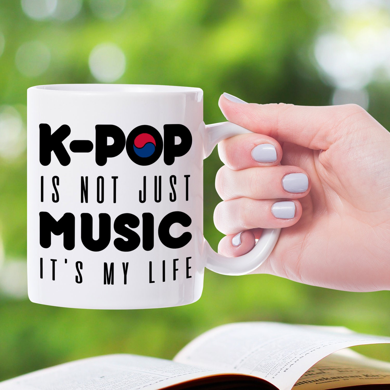 K-pop Gift, K-pop Mug, K-pop Coffee Cup - Etsy