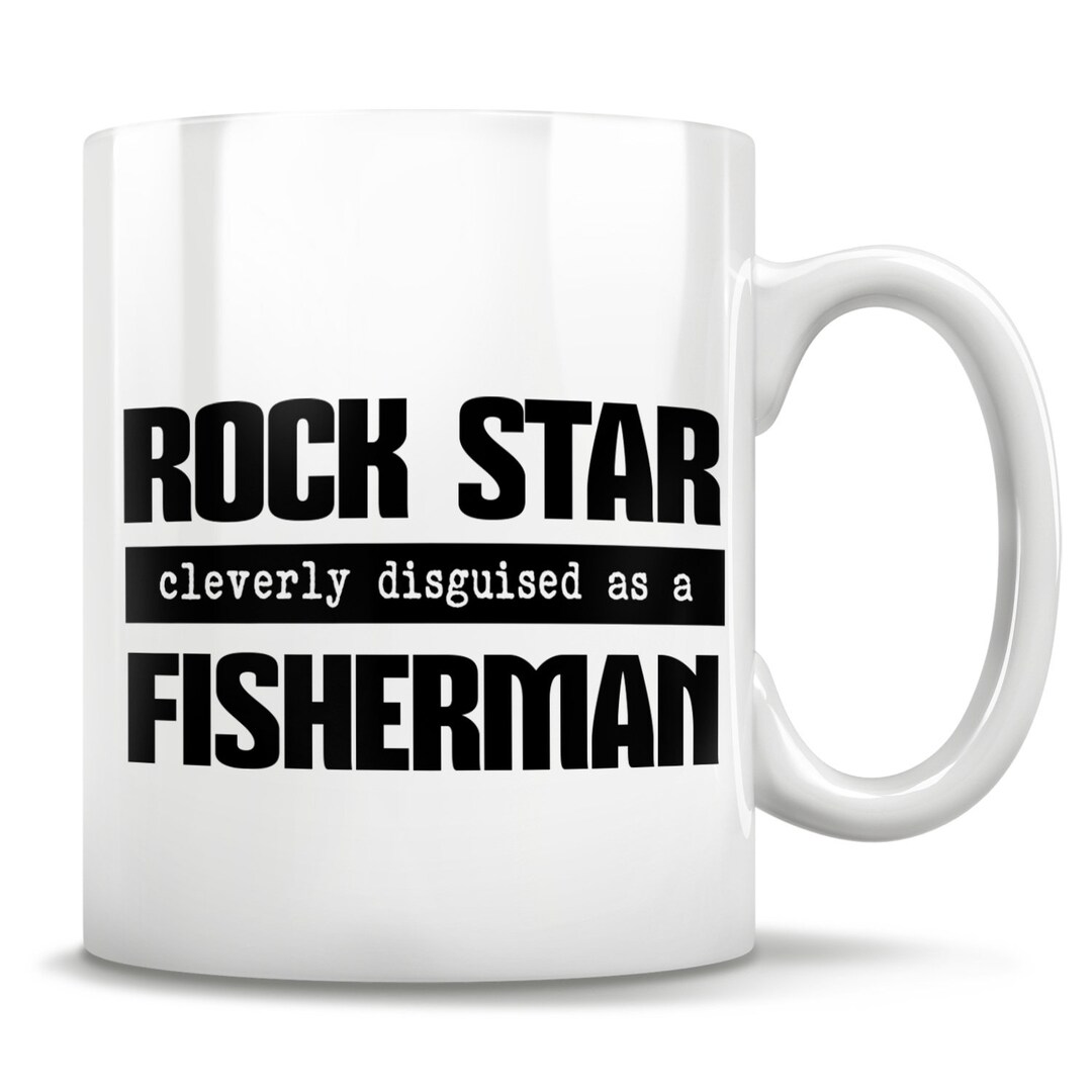 Fishing Coffee Mug, Fisherman Gift, Fisherman Mug, Fisherman Coffee Cup ...