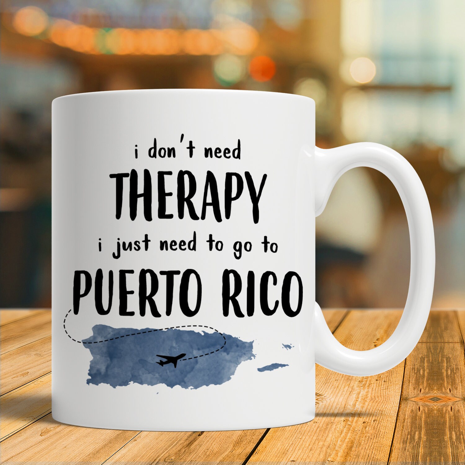 Puerto Rico Gifts Puerto Rican Mug Puerto Rico Coffee Cup - Etsy