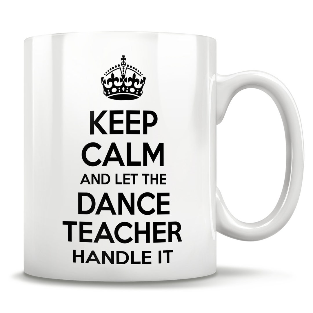 Dance Teacher Gift, Dance Teacher Mug, Dance Instructor, Dance Teacher ...
