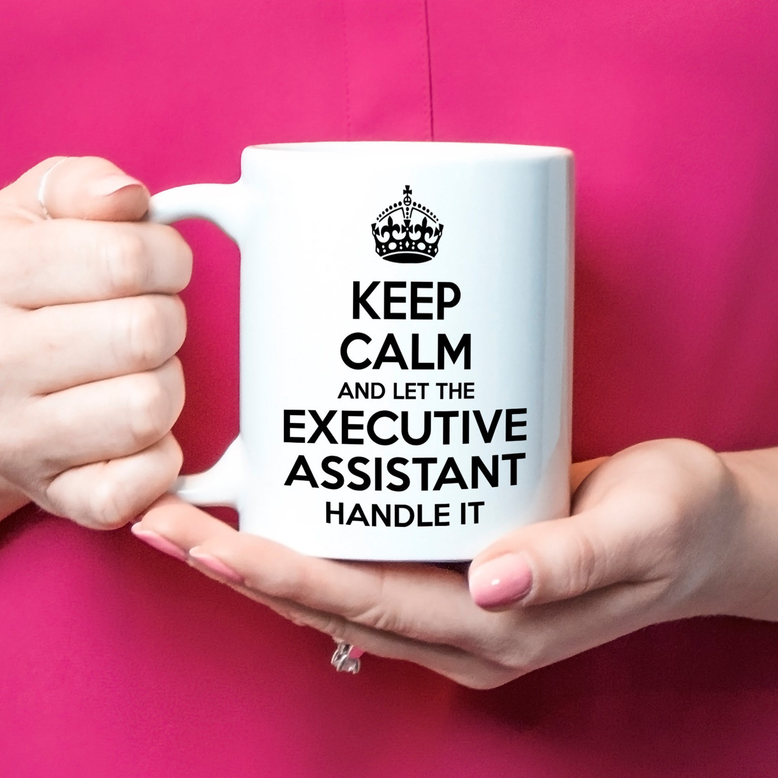 Keep Calm and Let the Executive Assistant Handle It Coffee Mug Gift - Etsy