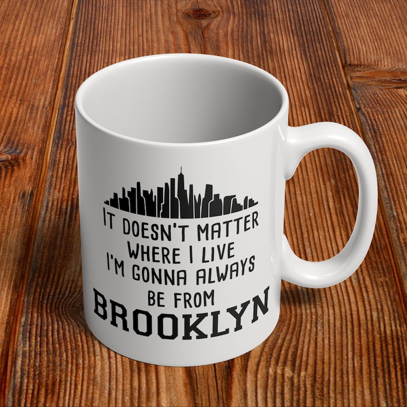 Brooklyn Gift New York Gift Brooklyn Mug Brooklyn Coffee - Etsy