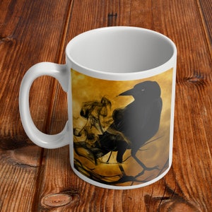Crow Gift, Crow Mug, Crow Coffee Cup, Raven Gifts for Her - Etsy