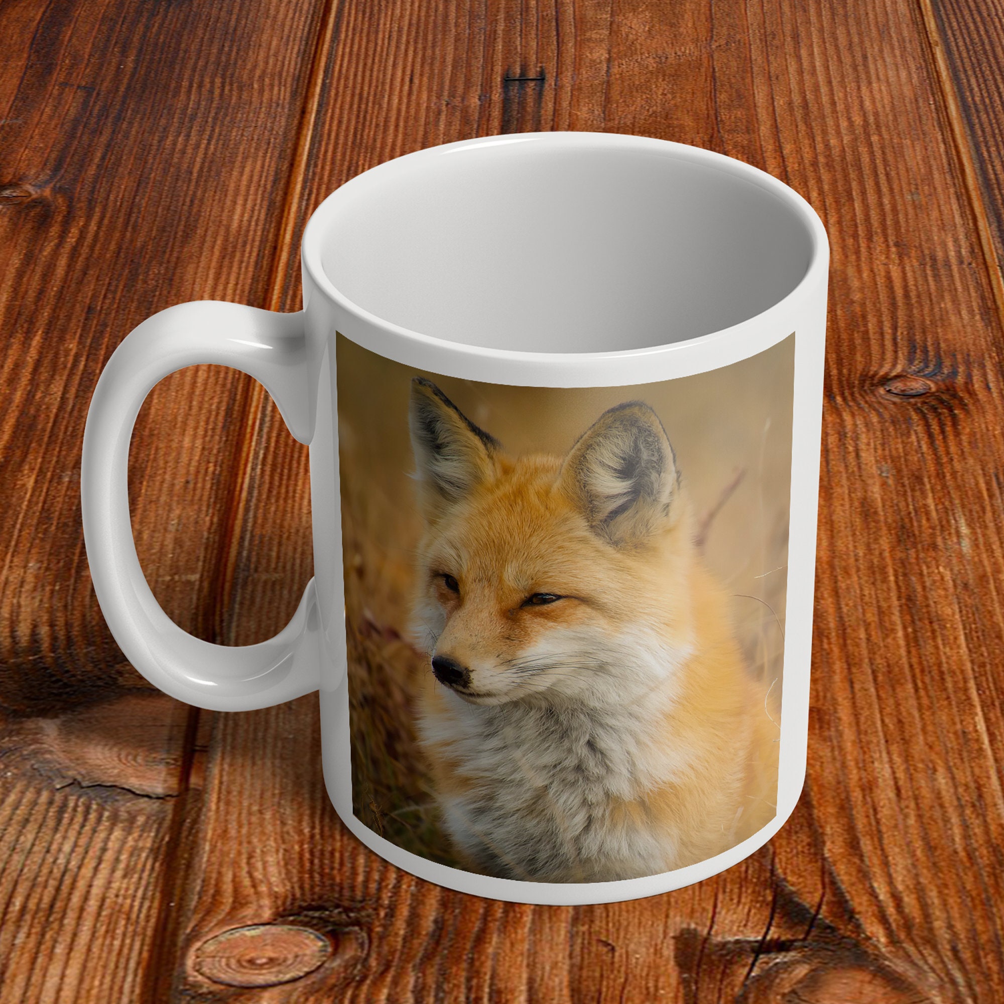 Fox Gift Fox Mug Fox Coffee Cup | Etsy