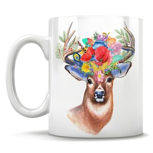 Deer Gift, Deer Mug, Deer Coffee Cup - Etsy