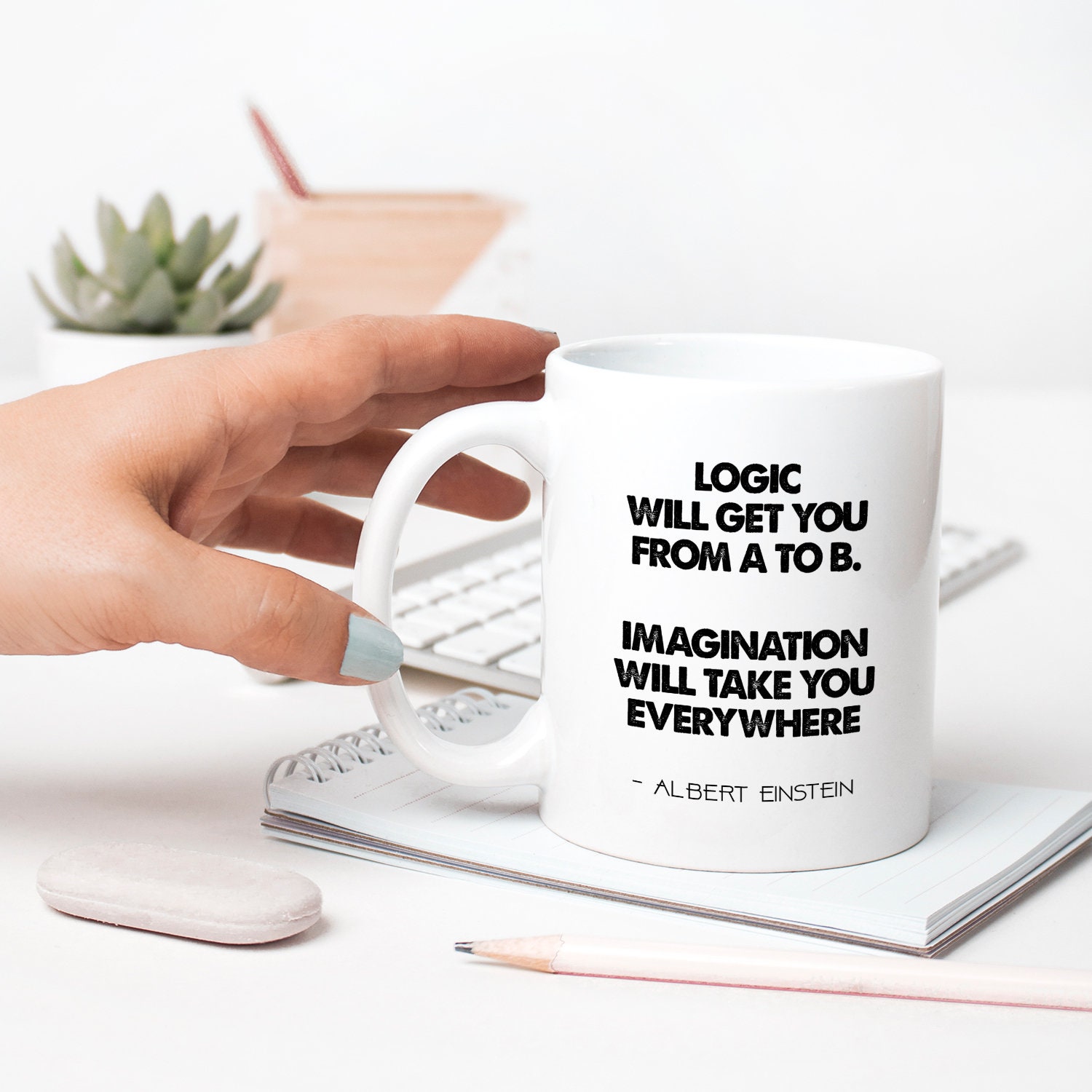 Albert Einstein Gift Albert Einstein Mug Albert Einstein - Etsy