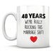 48th Anniversary, 48th Anniversary Gift, 48 Anniversary, 48th Wedding ...