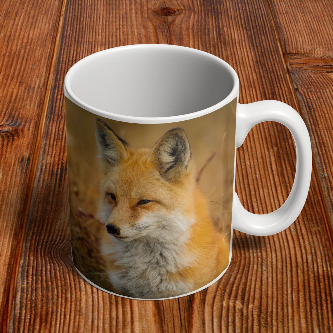 Fox Gift Fox Mug Fox Coffee Cup | Etsy