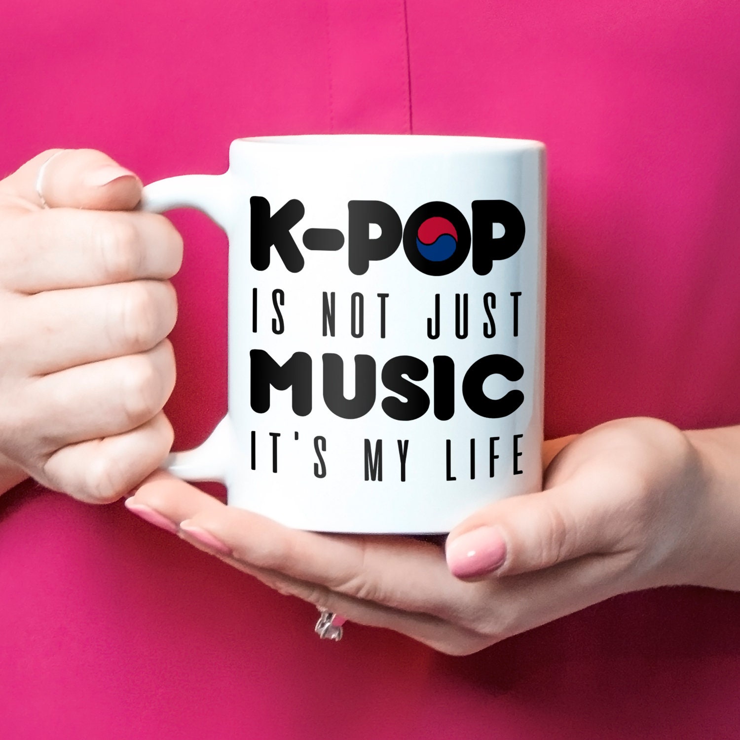 K-pop Gift, K-pop Mug, K-pop Coffee Cup - Etsy