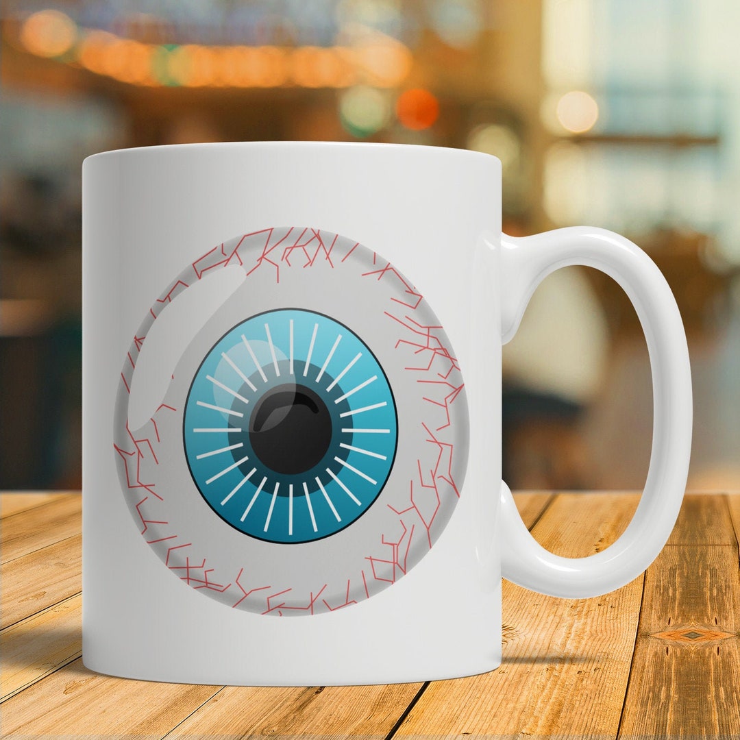 Eyeball Gift, Eyeball Mug, Eyeball Coffee Cup, Unique Coffee Mug - Etsy