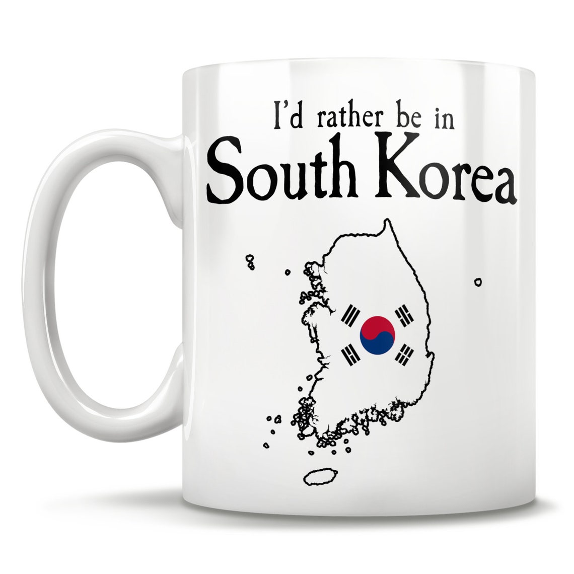 South Korea Gifts, Korean Mug, South Korea Map, Korea Pride, Funny ...