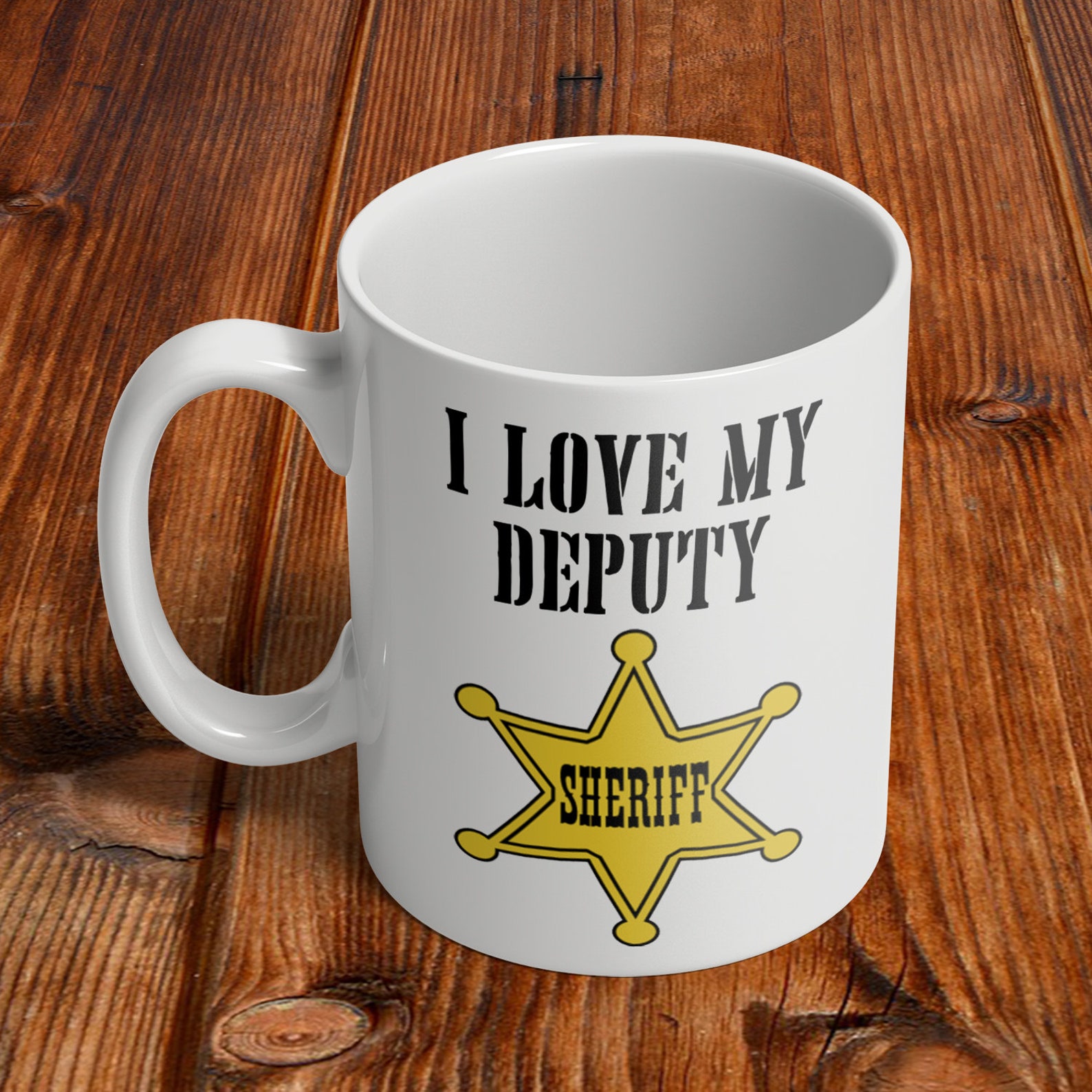 Deputy Sheriff Gift Deputy Sheriff Mug Deputy Sheriff Coffee - Etsy