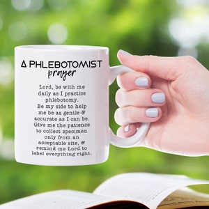 Phlebotomist Gift, Phlebotomist Mug, Phlebotomist Coffee Cup ...