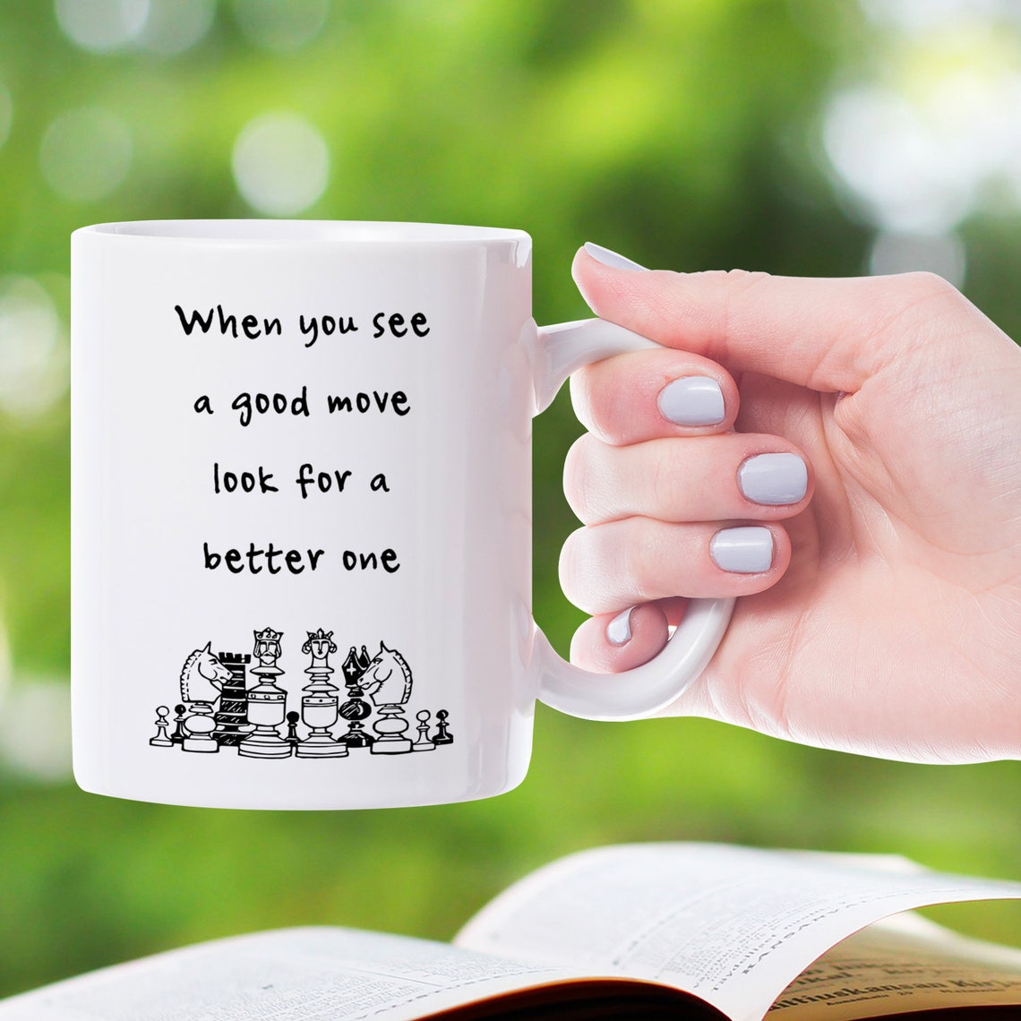 Chess Gift, Chess Mug, Chess Coffee Cup - Etsy