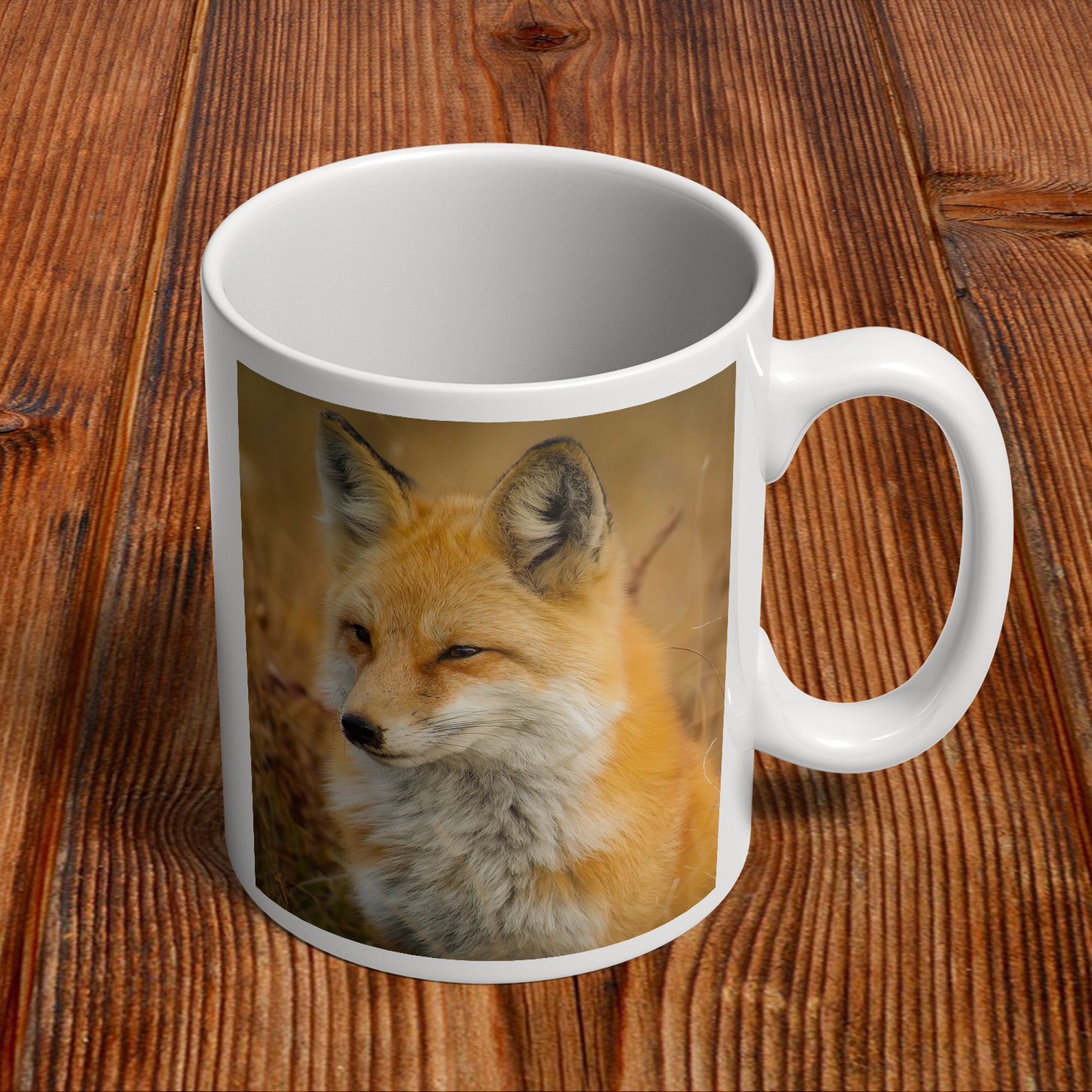 Fox Gift Fox Mug Fox Coffee Cup | Etsy