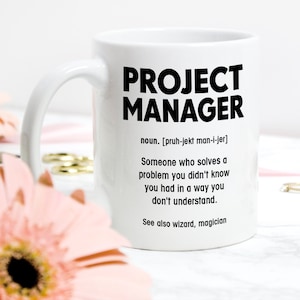 Project Manager Gift, Project Manager Mug, Project Manager Coffee Cup ...