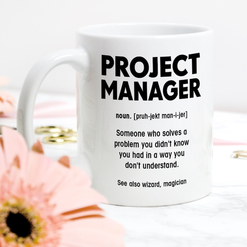 Project Manager Gift Project Manager Mug Project Manager | Etsy