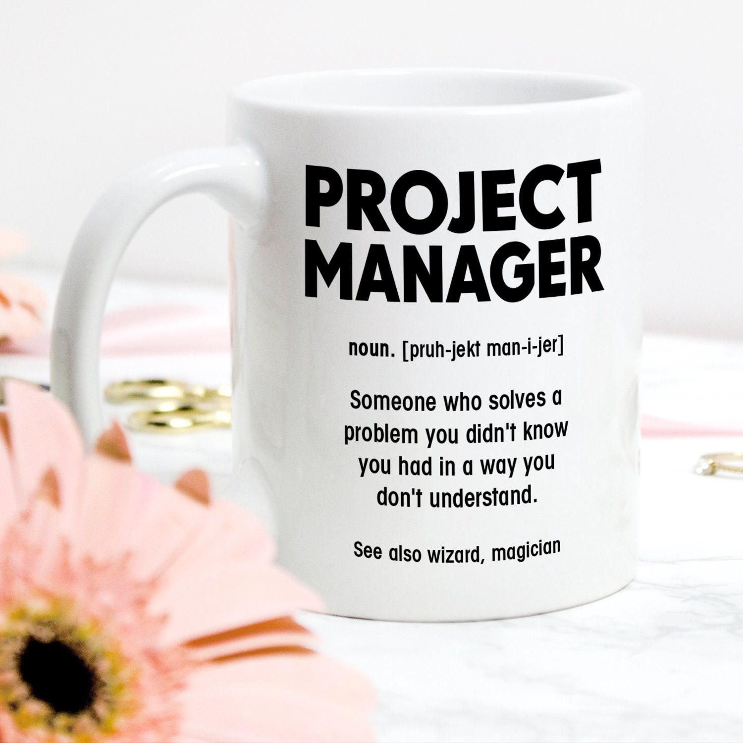 Project Manager Gift Project Manager Mug Project Manager | Etsy