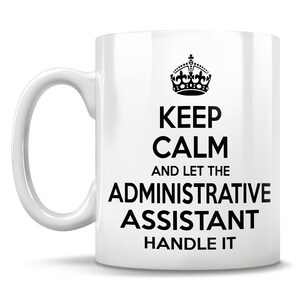 Administrative Assistant Gift, Admin Assistant Mug, Admin Assistant Cup ...