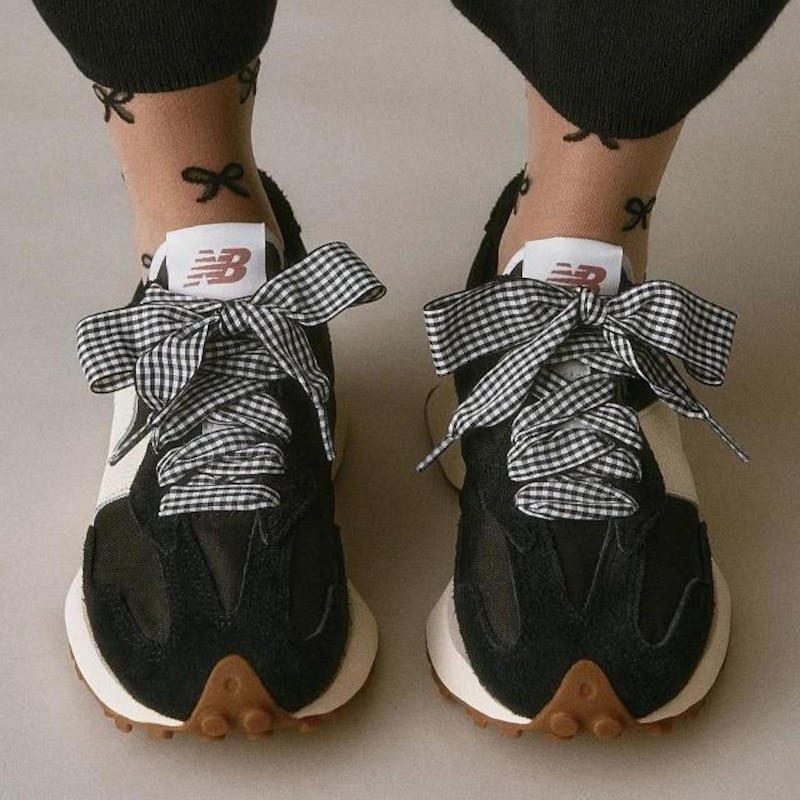 Gingham Shoelaces - Etsy