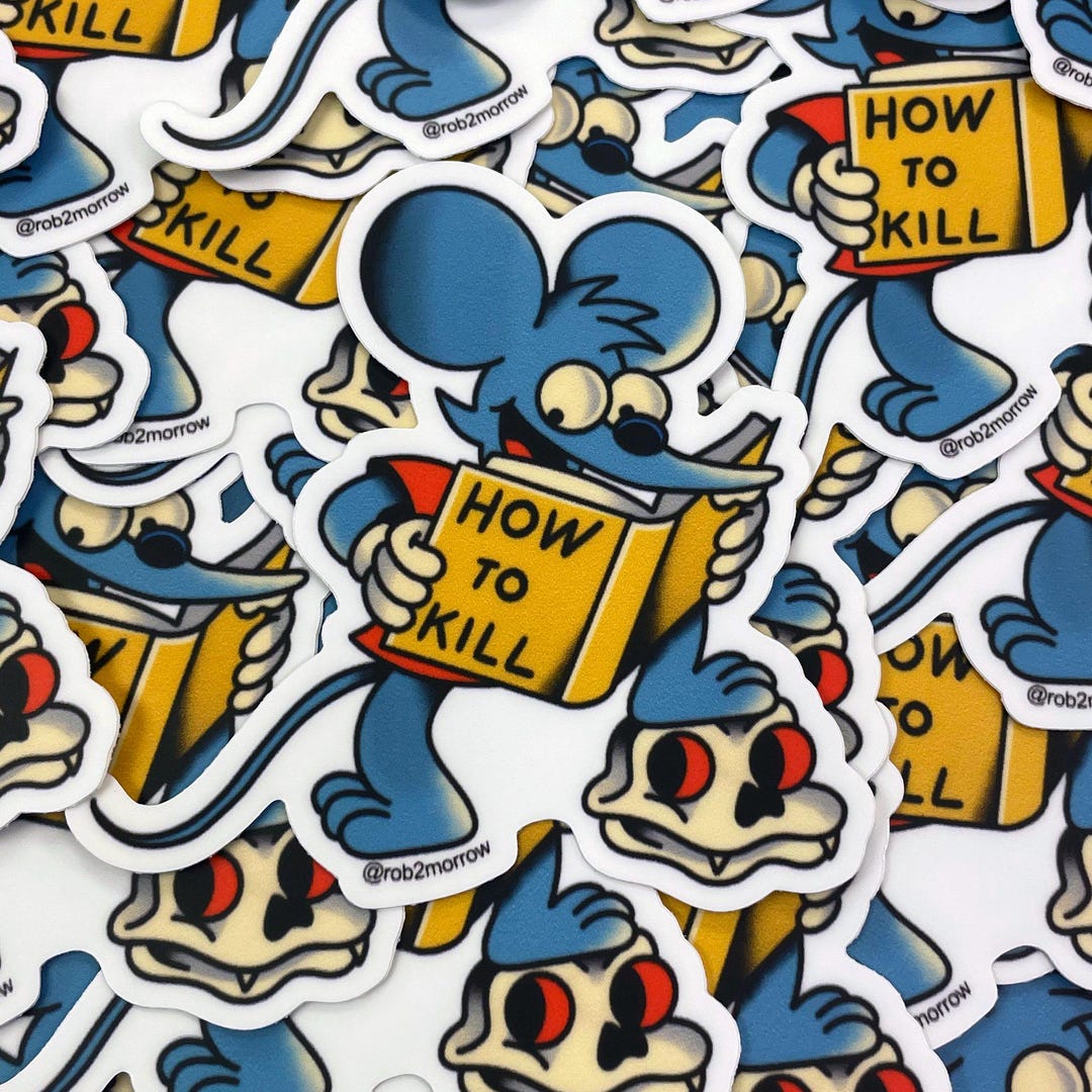 ITCHY Sticker - Etsy