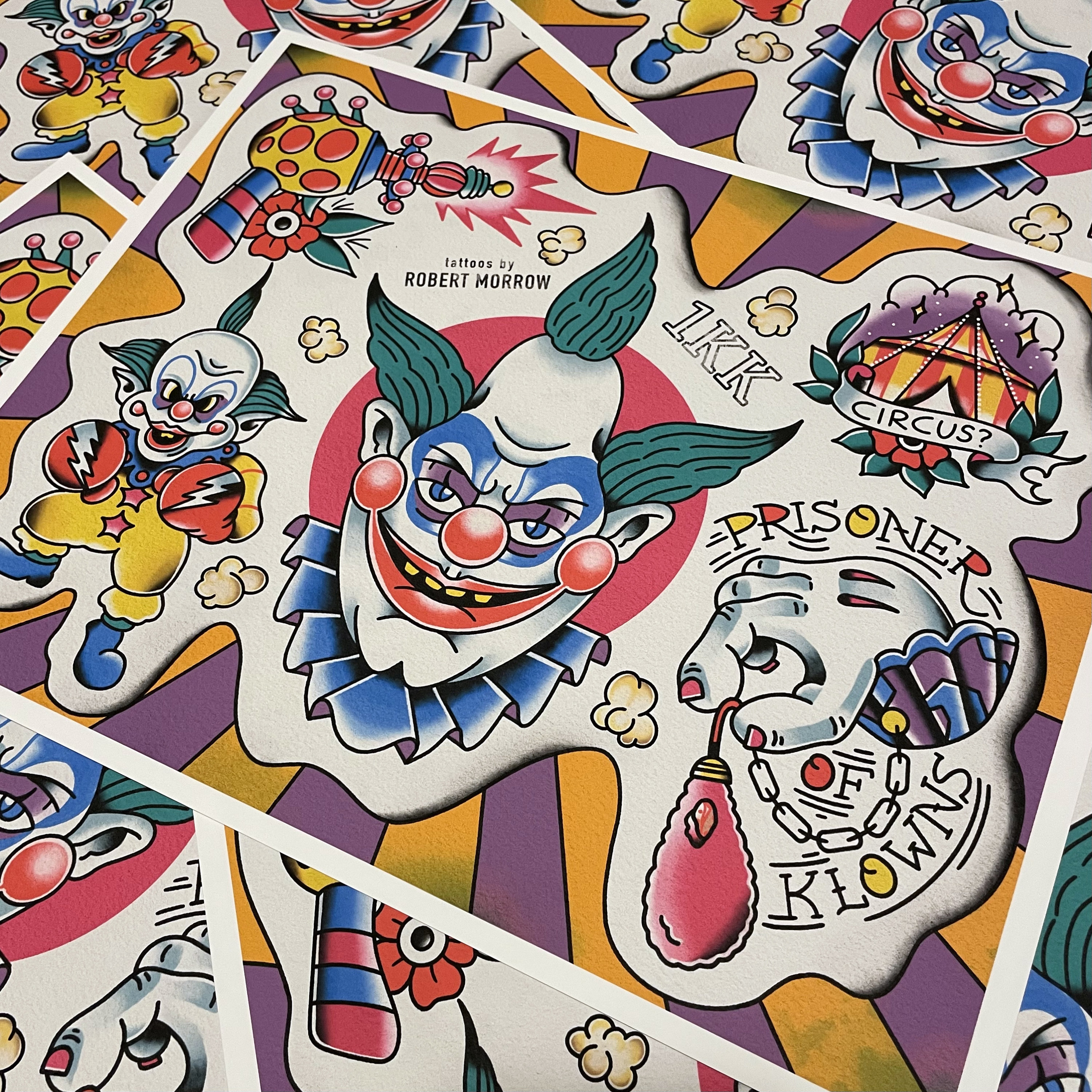 Killer Clowns Tattoos