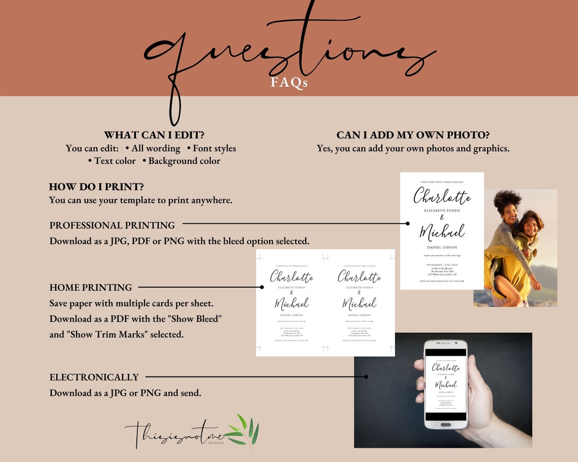 Greenery Phd Graduation Party Invitation Template, Modern Gold Phd ...