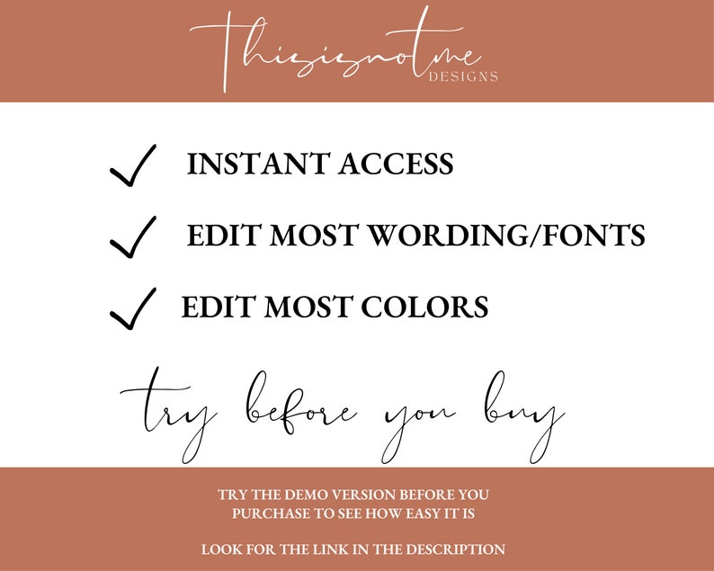 Signature Script We Tied the Knot Invitation With Photo Template ...