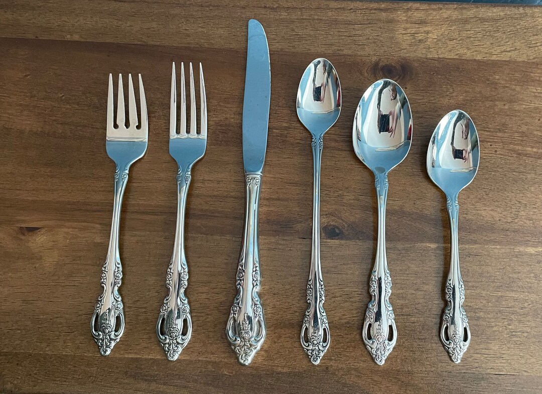 Oneida Community Brahms Stainless Flatware - Glossy - Sold Separately - Like New - High Quality ...