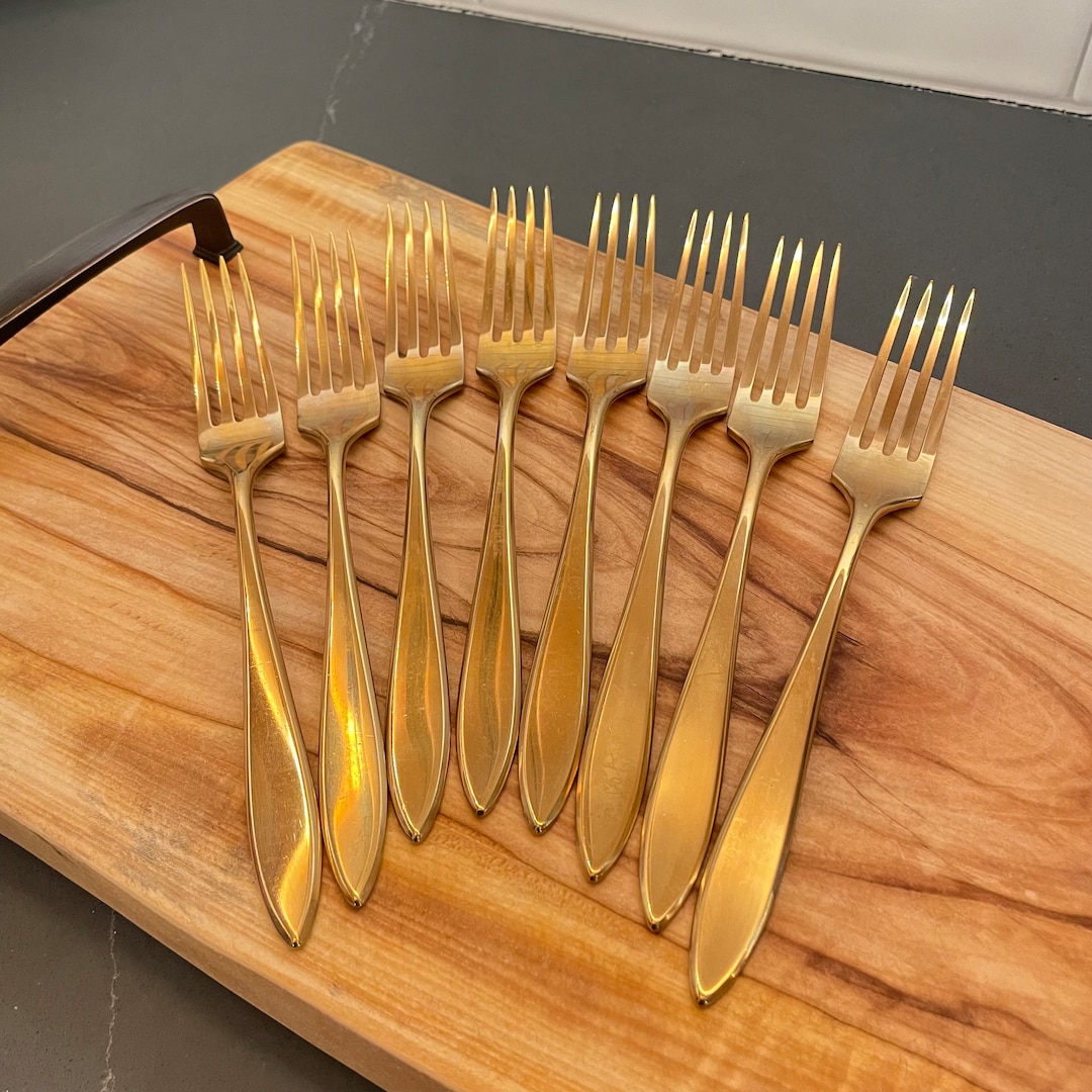 Dirilyte Dirigold Regal Pattern Replacements - Gold Goldware - Dinner ...