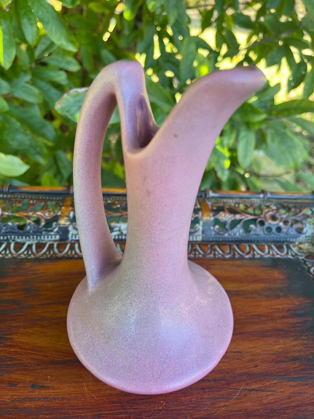 Niloak Pottery Ewer Vase in the "ozark Dawn" Matte Glaze - 7" - 1940s ...