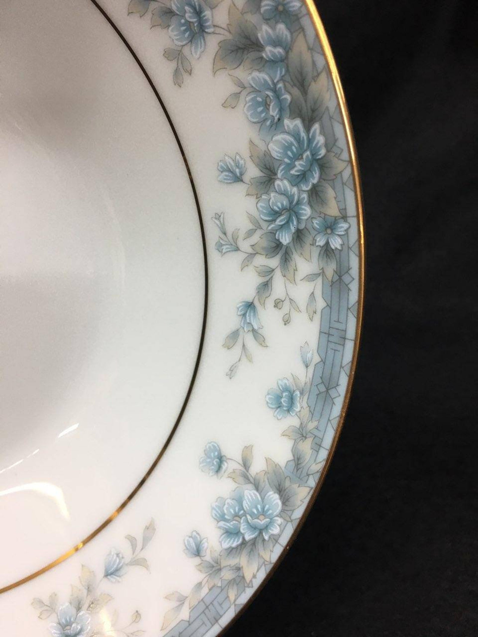 Vintage Noritake Contemporary Fine China Avalon Pattern - 3390 - Flat ...
