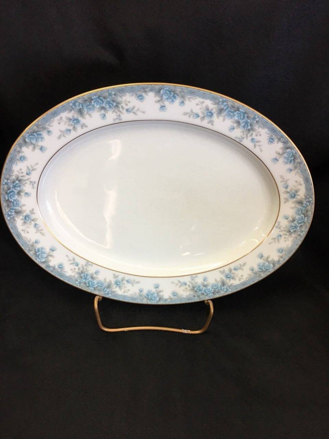 Noritake Contemporary Fine China Avalon Pattern - 3390 - Oval Platter ...