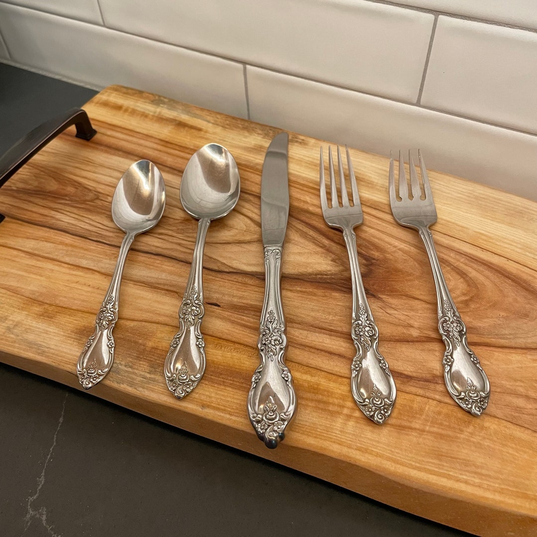 Oneida Community Louisiana Stainless Flatware - Glossy - Sold Separately - Replacements - 1976 ...