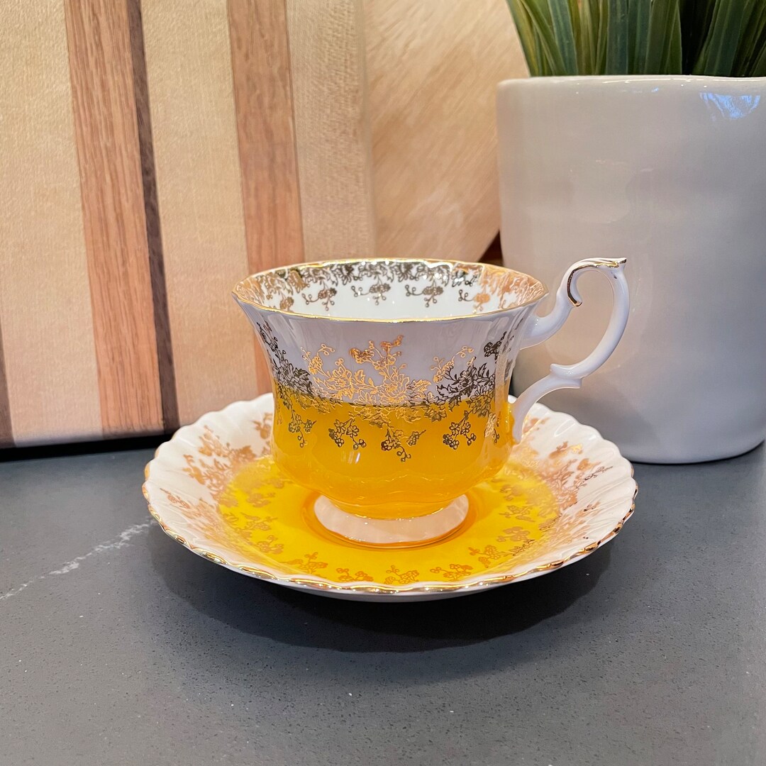 Vintage Royal Albert Bone Regal Series China Cup and Saucer Set ...