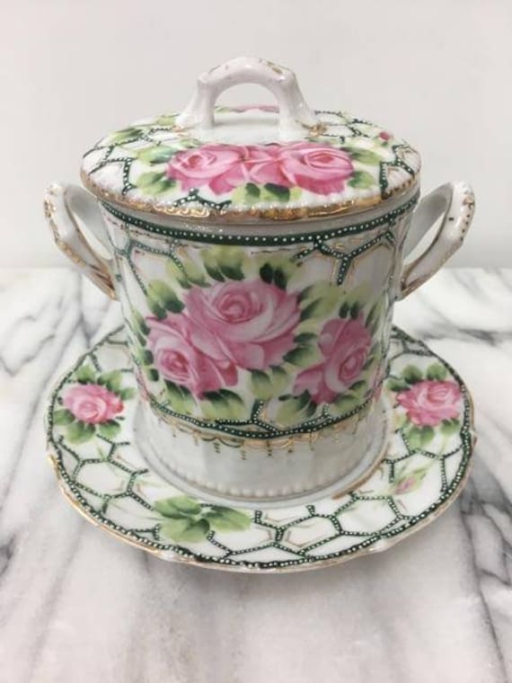 Beautiful Victorian Style Condensed Milk Container Jar Jelly - Etsy