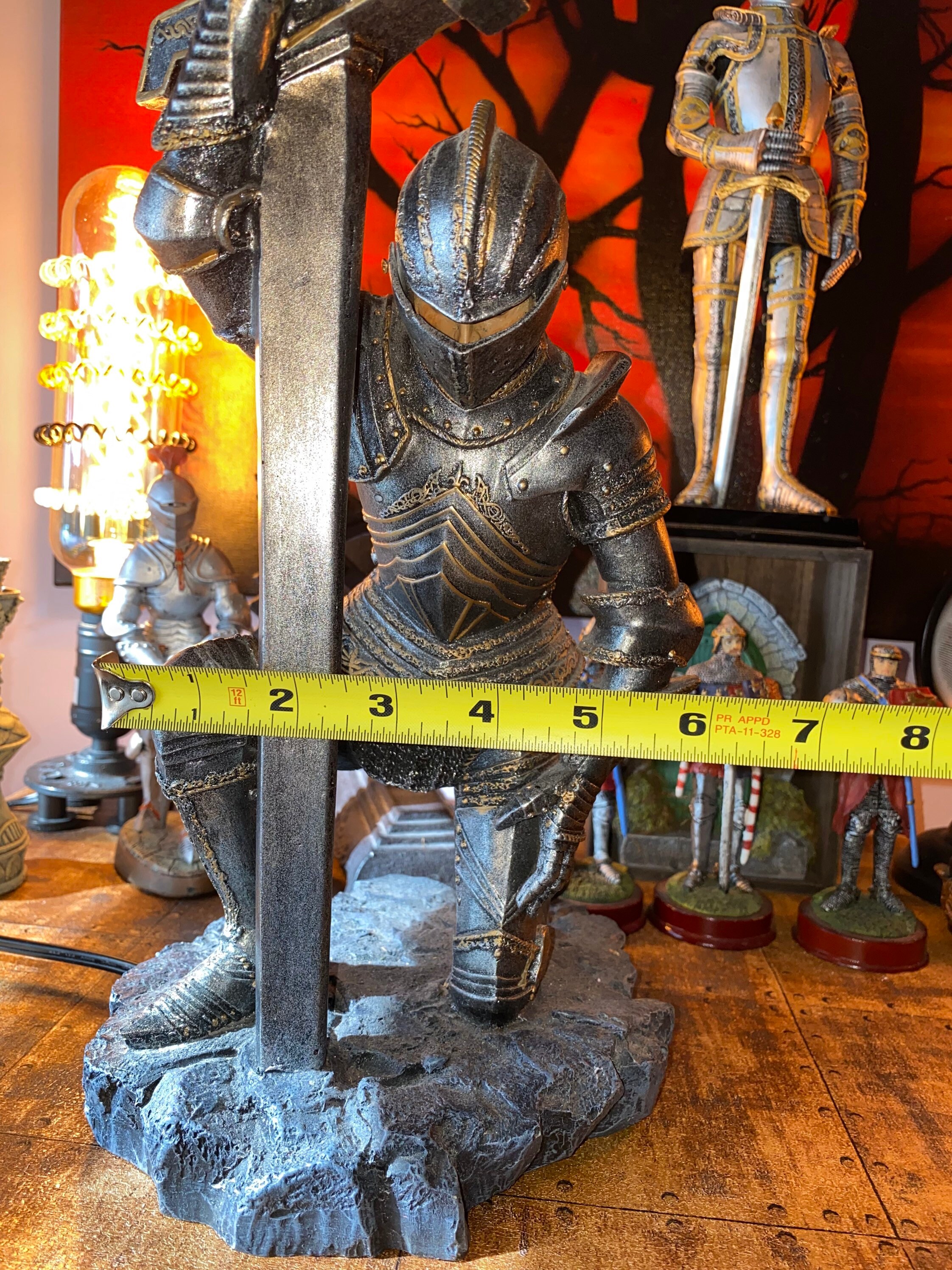 Knight Light! Accent Lighting With Led Flame Bulb - Etsy