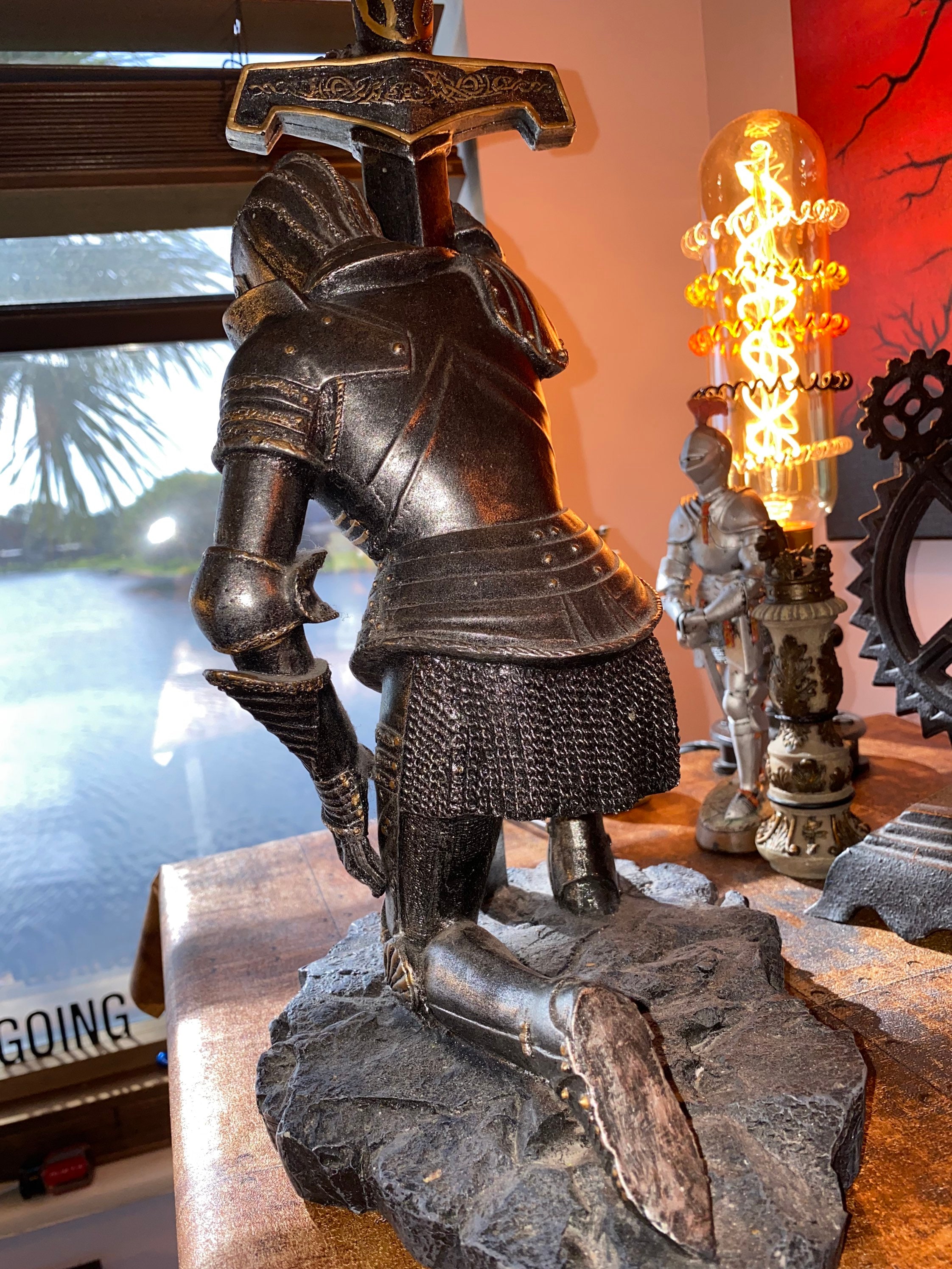 Knight Light! Accent Lighting With Led Flame Bulb - Etsy