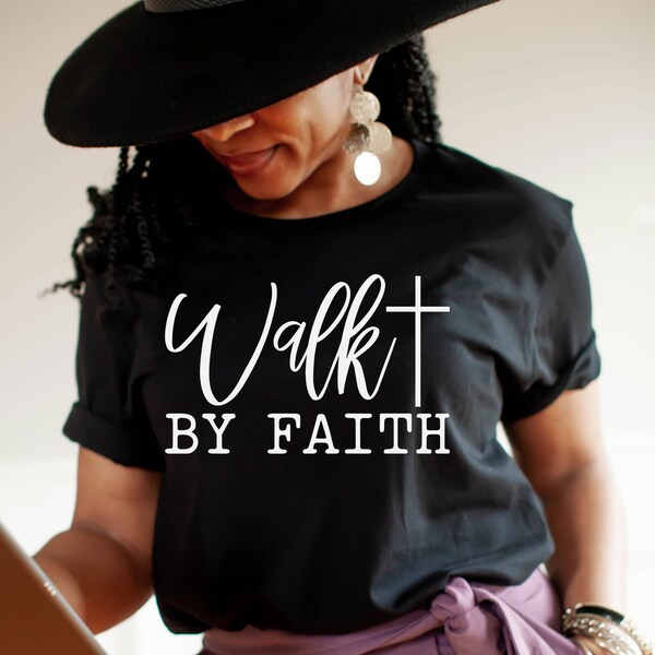 Walk by Faith Svg - Etsy Canada