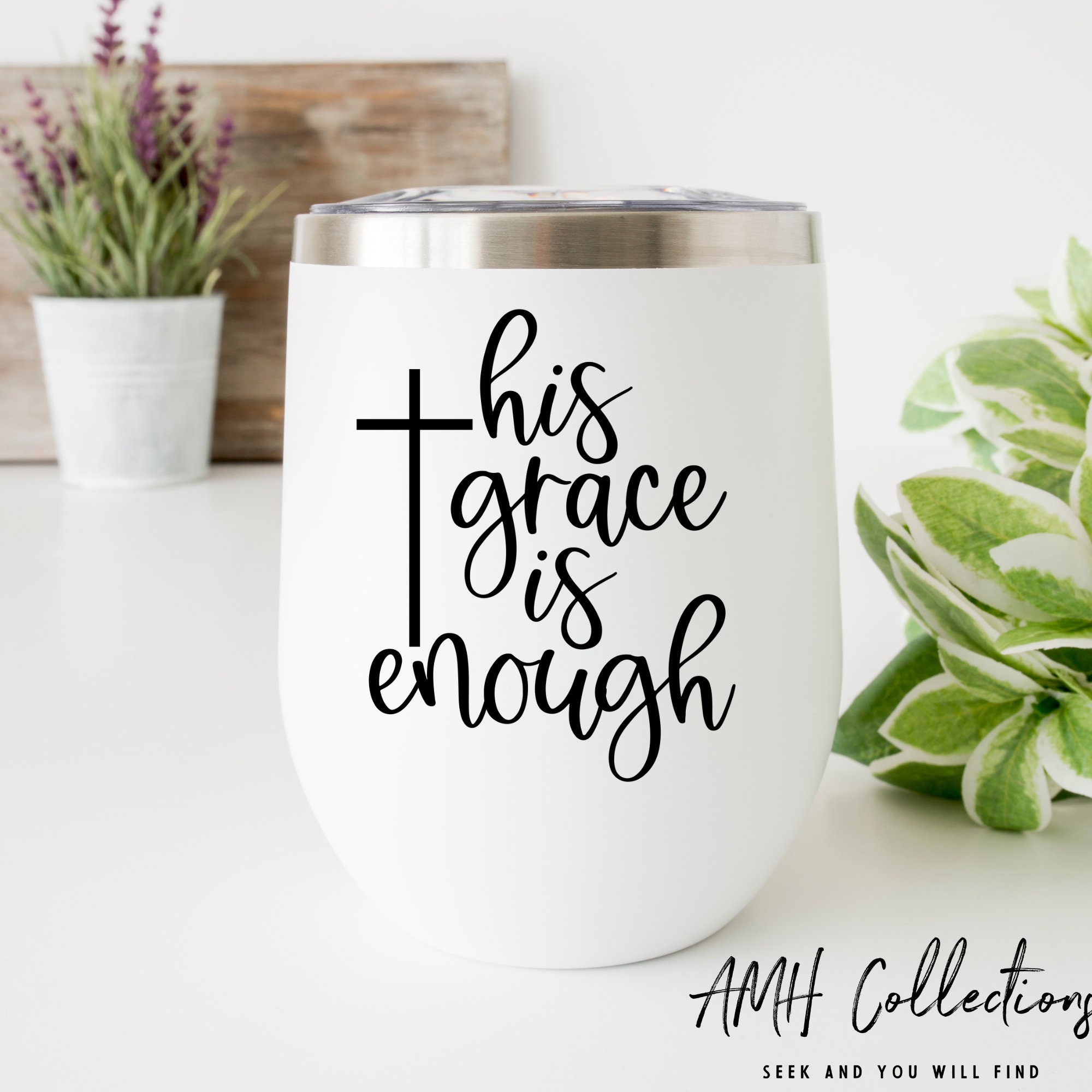 His Grace is Enough Svg Scripture Svg Christian Quotes Svg - Etsy