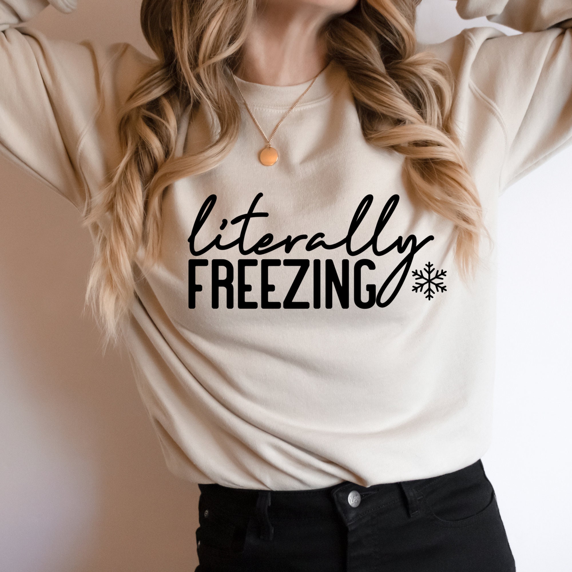 Literally Freezing Svg, Always Cold Svg, Always Freezing Svg, Hello ...