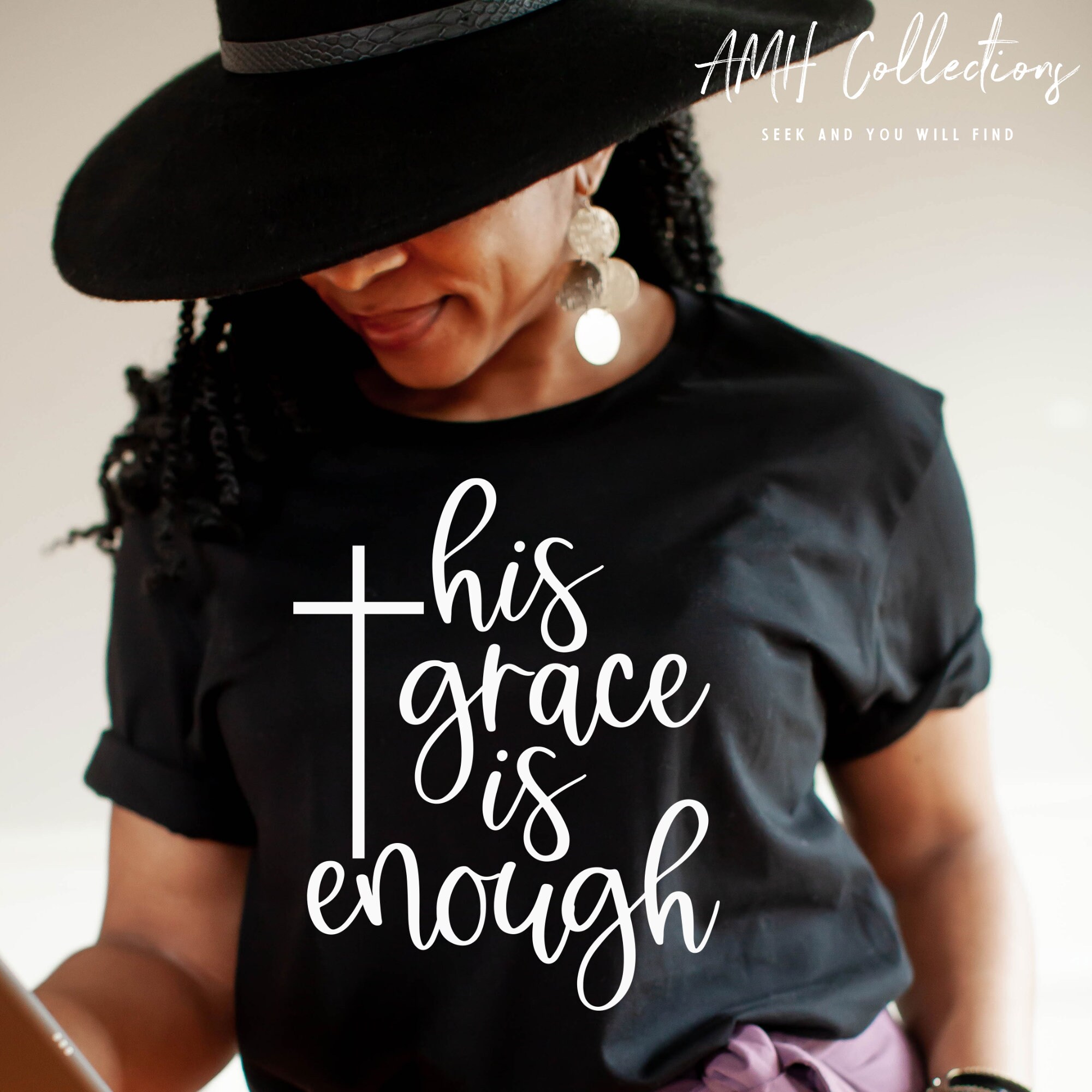 His Grace is Enough Svg Scripture Svg Christian Quotes Svg - Etsy