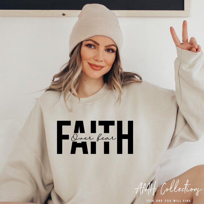 Faith Over Fear Svg, Christian Quotes Svg, Christian Sayings Svg ...