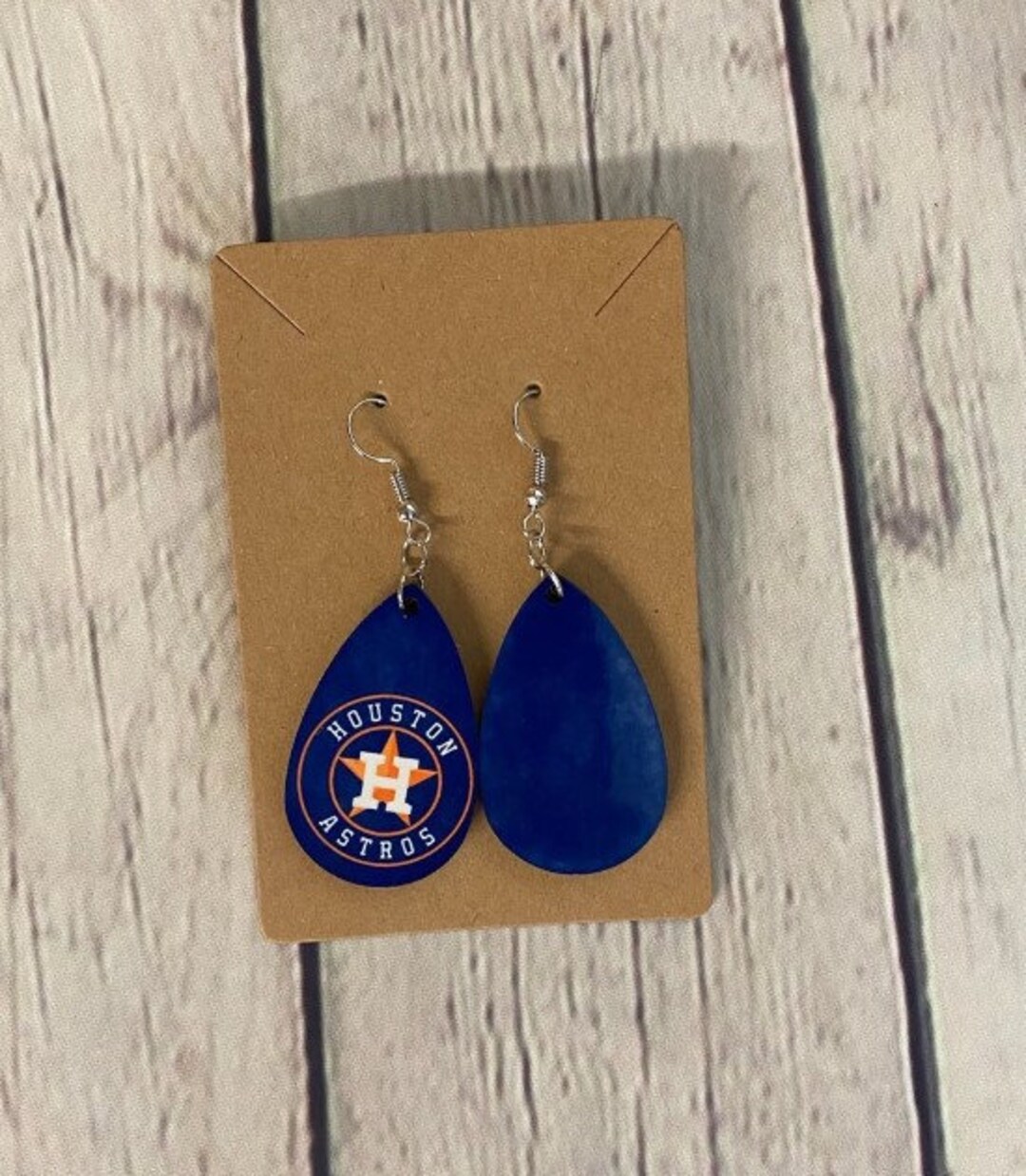 Houston Astros Earrings - Etsy