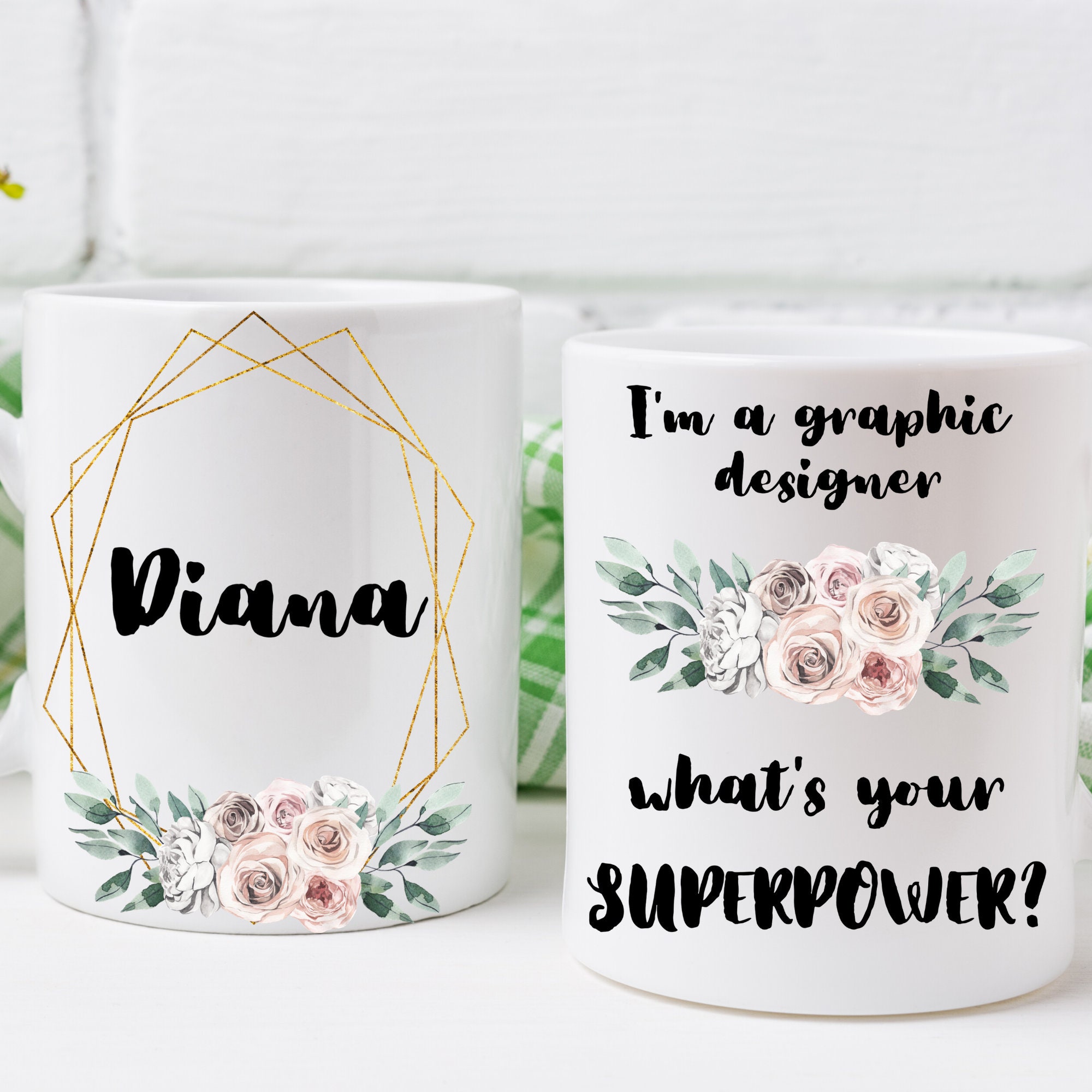 Personalized Graphic Designer Mug Graphic Designer mug | Etsy
