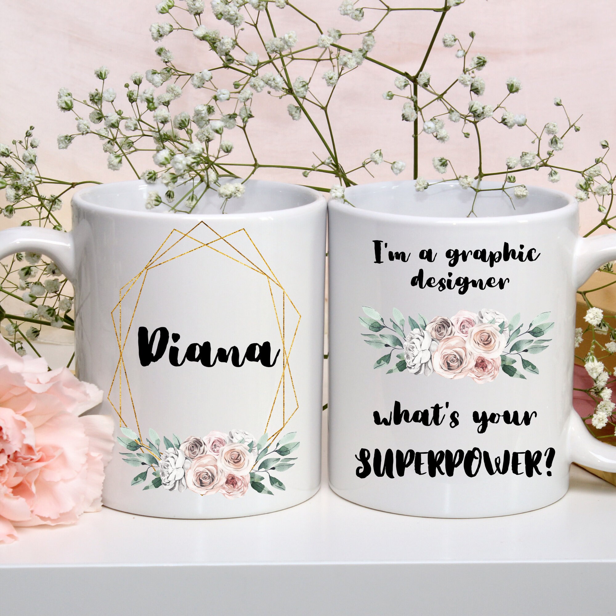 Personalized Graphic Designer Mug Graphic Designer Mug | Etsy