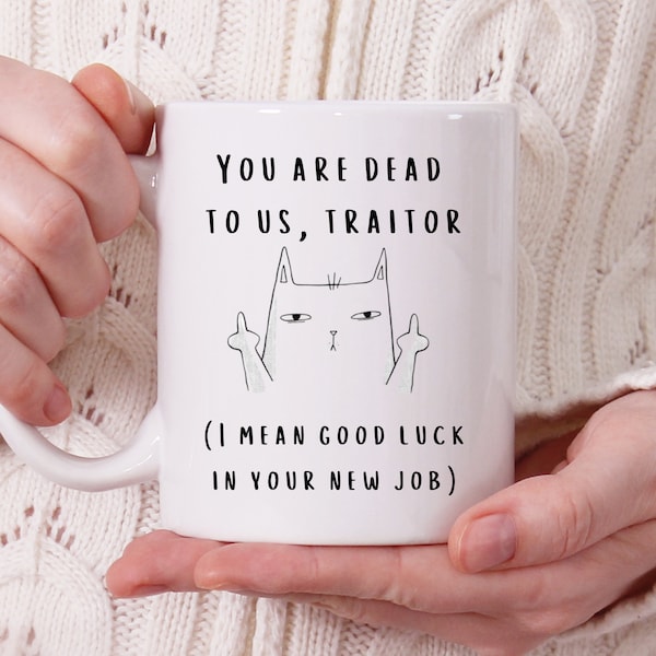 Traitor Leaving Card - Etsy