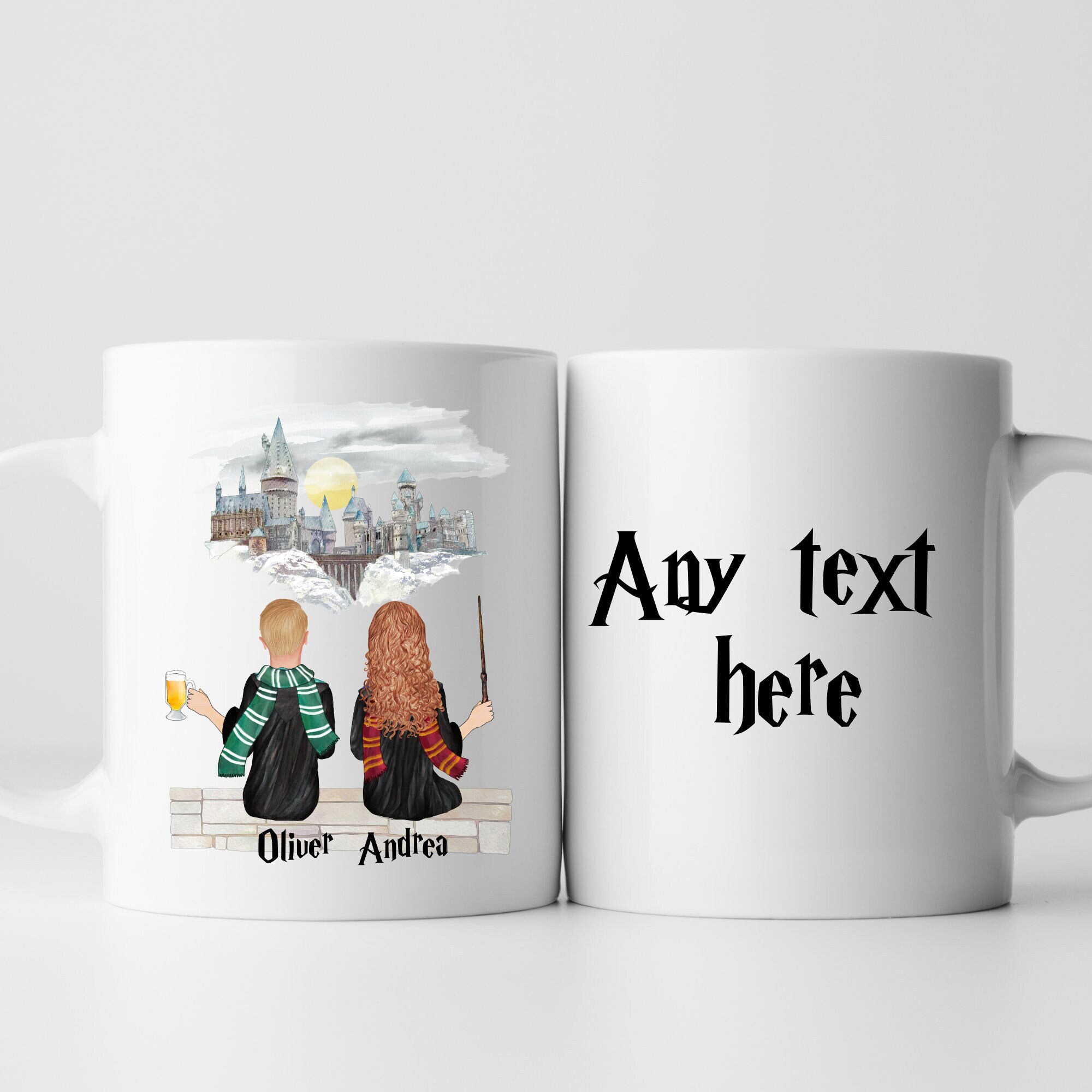 Personalized Wizard Mug Custom Wizard Birthday Gift HP Mug | Etsy